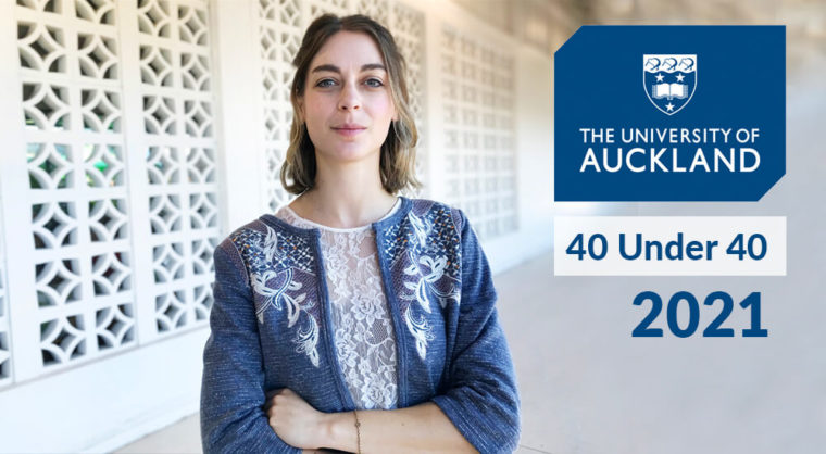 40 under 40: Dr. Kate Riegle van West | The University of Auckland ...